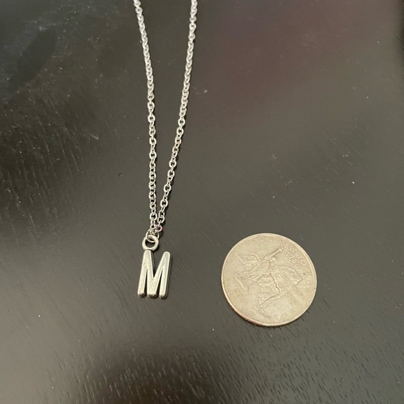 eviewolf | Jewelry | Handmade Letter M Necklace | Poshmark